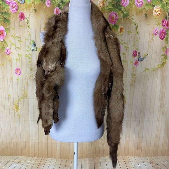 Vintage | Other | Vintage Mink Full Body Stole | Poshmark